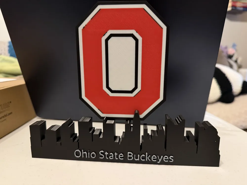 Die Skyline von Ohio State – Kostenloses 3D-Druckmodell – MakerWorld