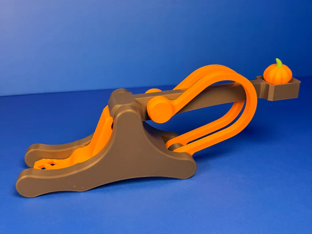 Pumpkin Chunkin Catapult | No Support by MacshayCreations MakerWorld ...