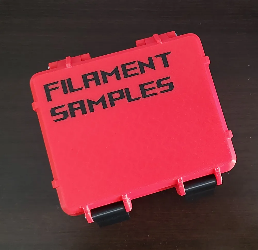 Box of filament samples 100 slots by Smith82_ITA - MakerWorld