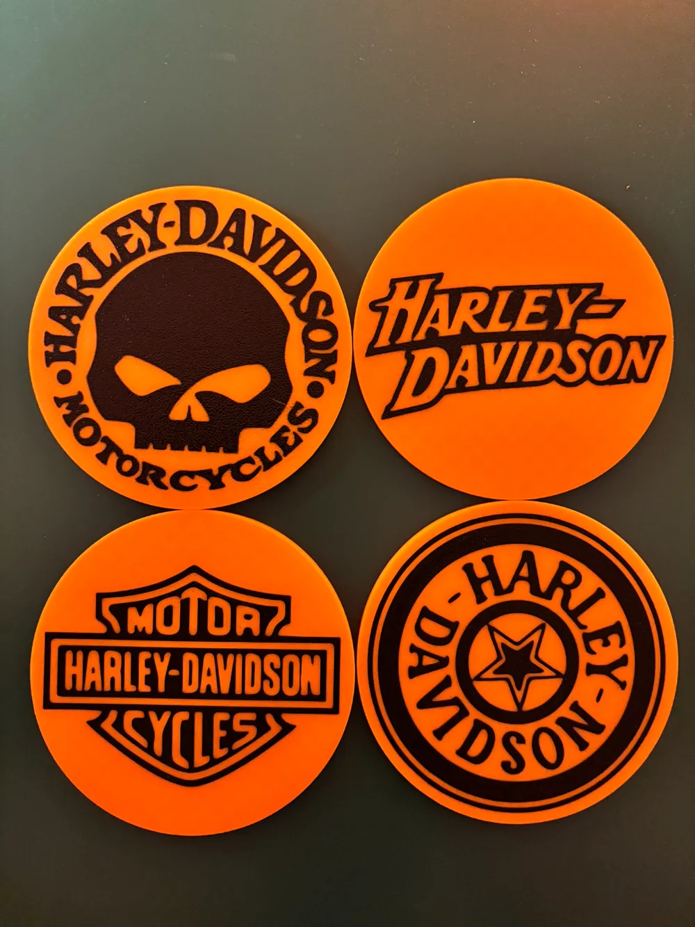 Harley Davidson Coaster Untersetzer By Maddas MakerWorld Harley Davidson Coaster Untersetzer By Maddas MakerWorld