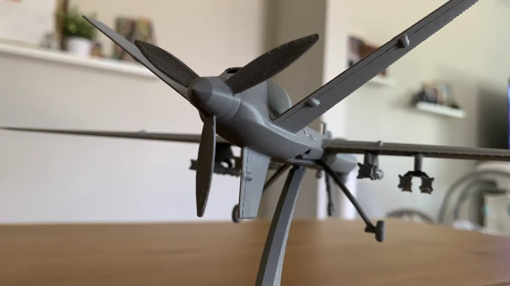 MQ-9 Reaper UAV - MakerWorld 3D Model | 3Drop