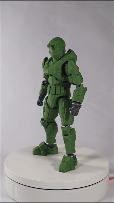 Halo MkV Action Figure - Master Chief - MODULYR V2 - Free 3D Print ...