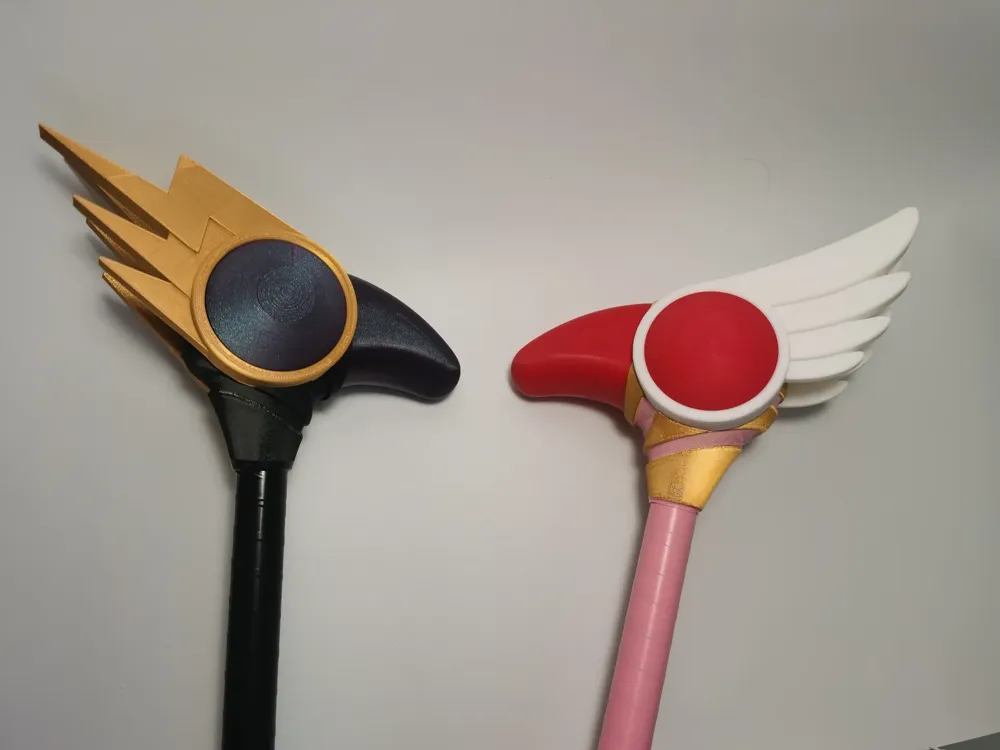 Sakura Card Captor Magic Wand, Bird Head Scepter, Winged Parts Version ...