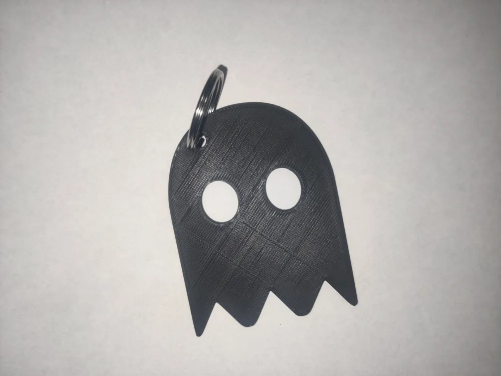 Pac-Man ghost keychain by Kolber - MakerWorld