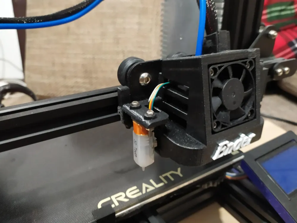 Fan Duct Ender 3 + Logo - Free 3D Print Model - MakerWorld