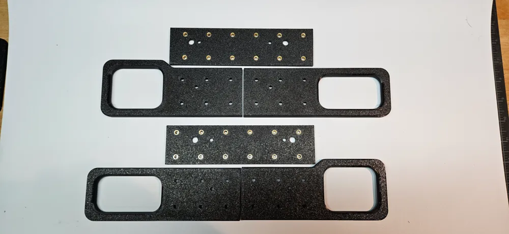 Modular adaptable Yaesu 857 Side Rails by PapaZulu - MakerWorld