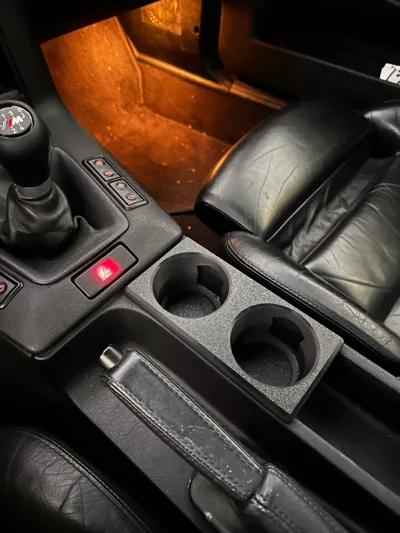 BMW E36 cup holder Getränkehalter Becherhalter Remixed by Fix3D ...