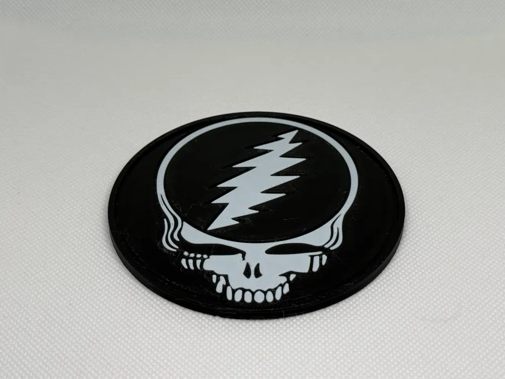 Grateful Dead Coaster by Humnarr - MakerWorld
