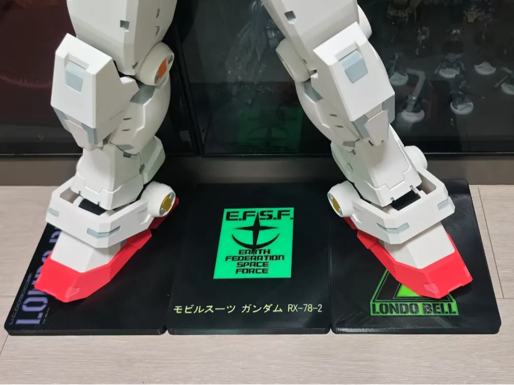 Hi-Nu Gundam Earth Federation Forces Display Base Universal for 1m ...