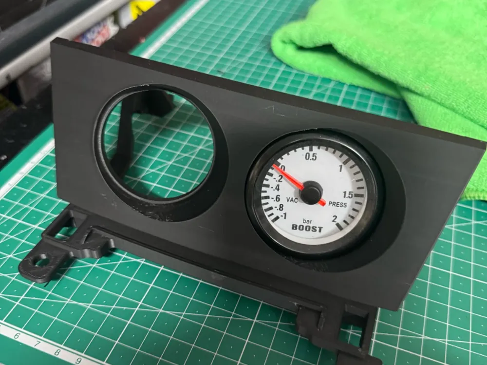 Mazda RX8 52mm Gauge Pod (replaces ashtray) by connorscotland - MakerWorld