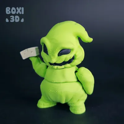 Oogie Boogie articulated-flexi by Boxi3d MakerWorld: Download Free 3D ...