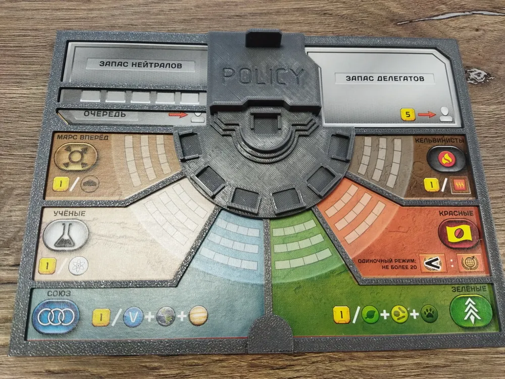 Terraforming Mars Turmoil Overlay by yegorich555 MakerWorld: Download ...