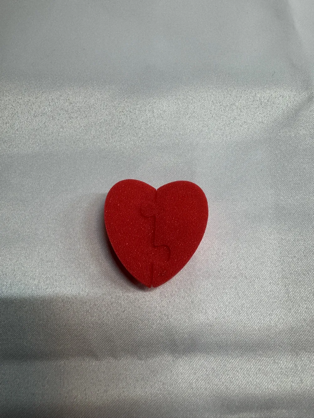 Valentines Couples Heart Puzzle Pieces Shoe Charms - Free 3D Print ...