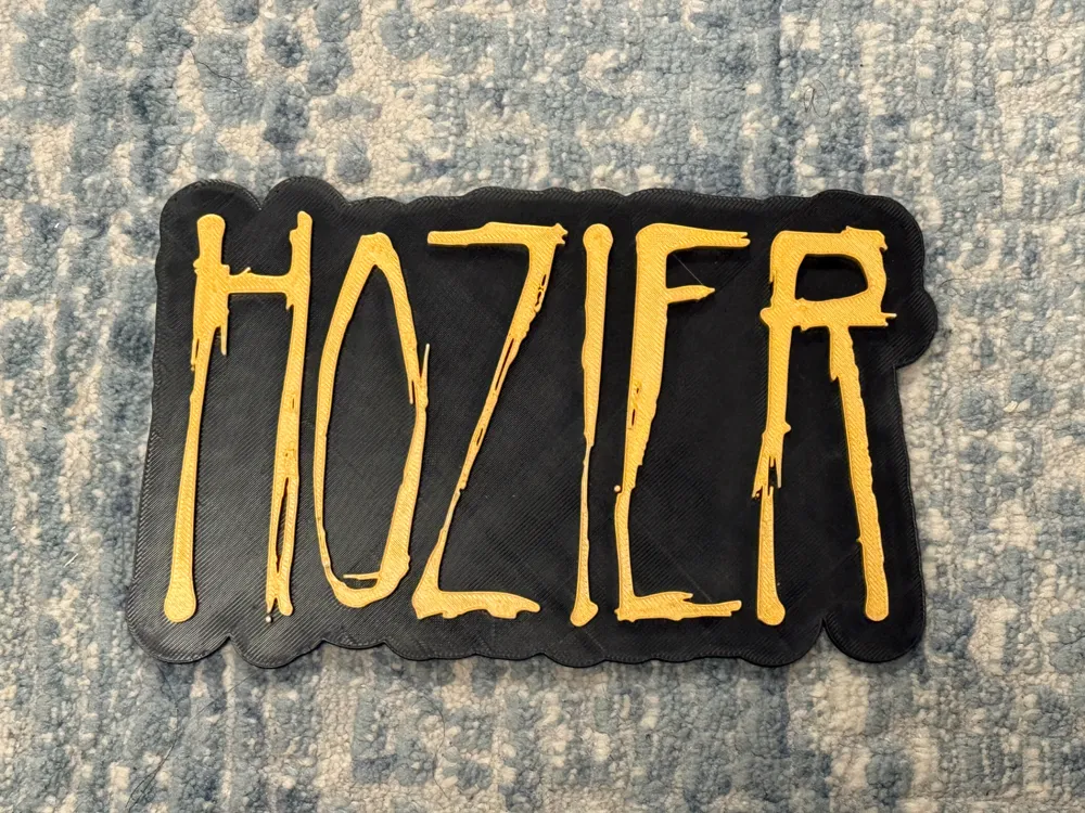 Hozier Wall Art by Richie Rich Richie Rich MakerWorld: Download Free 3D ...
