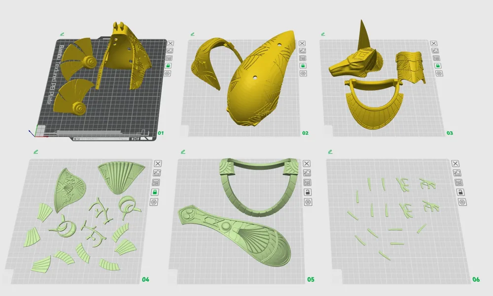 Stargate Anubis - Free 3D Print Model - MakerWorld