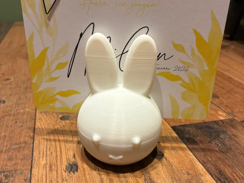 Nijntje - Miffy cardholder - Free 3D Print Model - MakerWorld