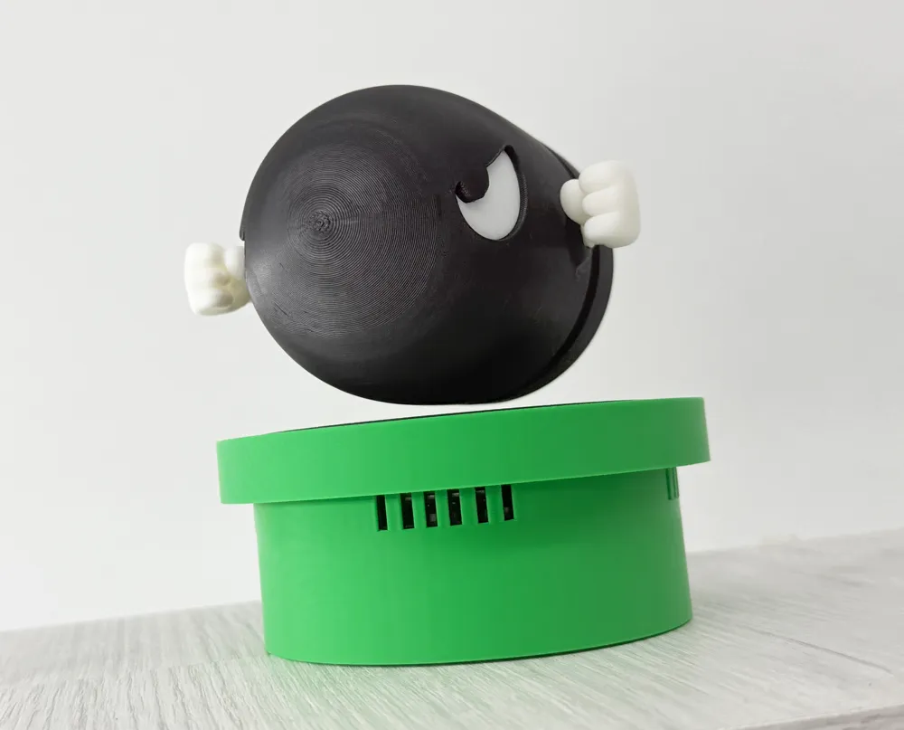 Levitating Bullet - Free 3D Print Model - MakerWorld