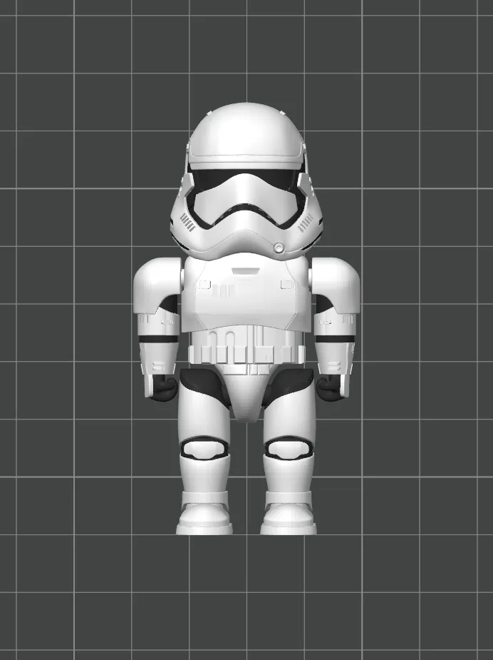 First Order Stormtrooper (Articulated / Print-in-Place) by PCH3D ...