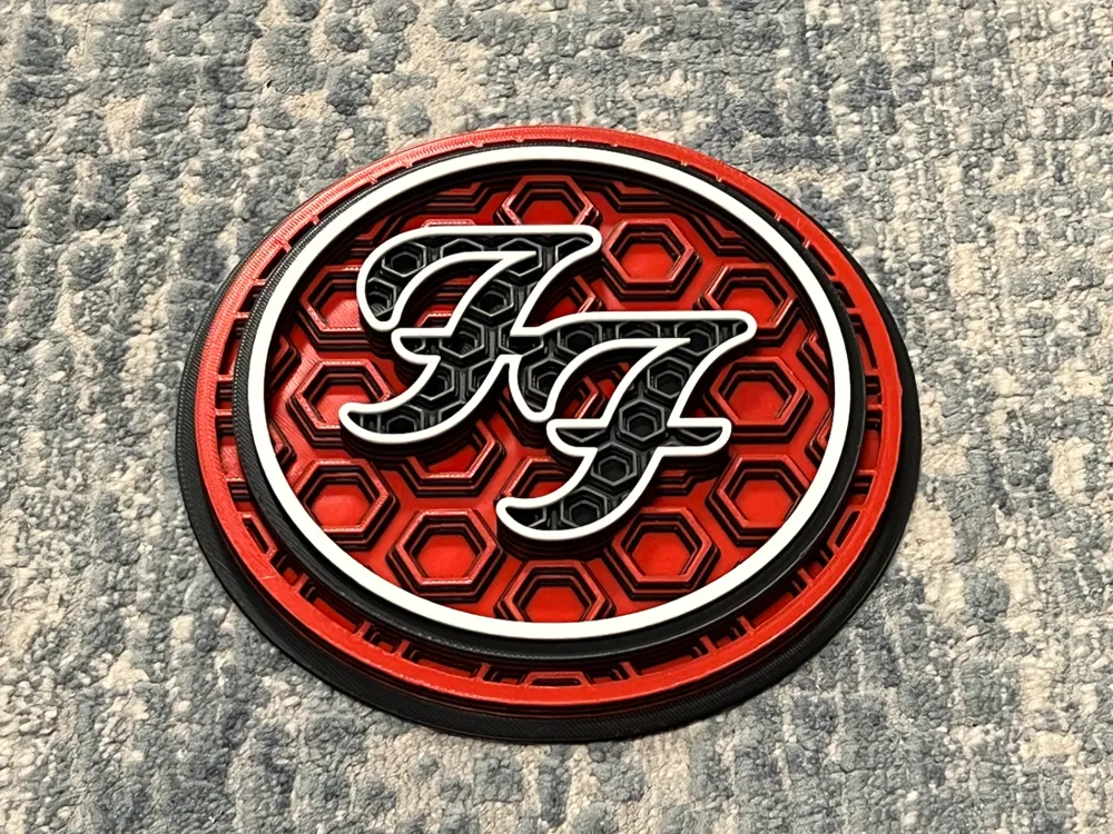 Foo Fighters Dimensional Mosaic by Richie Rich Richie Rich - MakerWorld