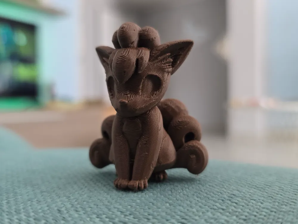 Minimal Design Pokemon Vulpix Coloring Model by FRANKIE 3D PRINT ...