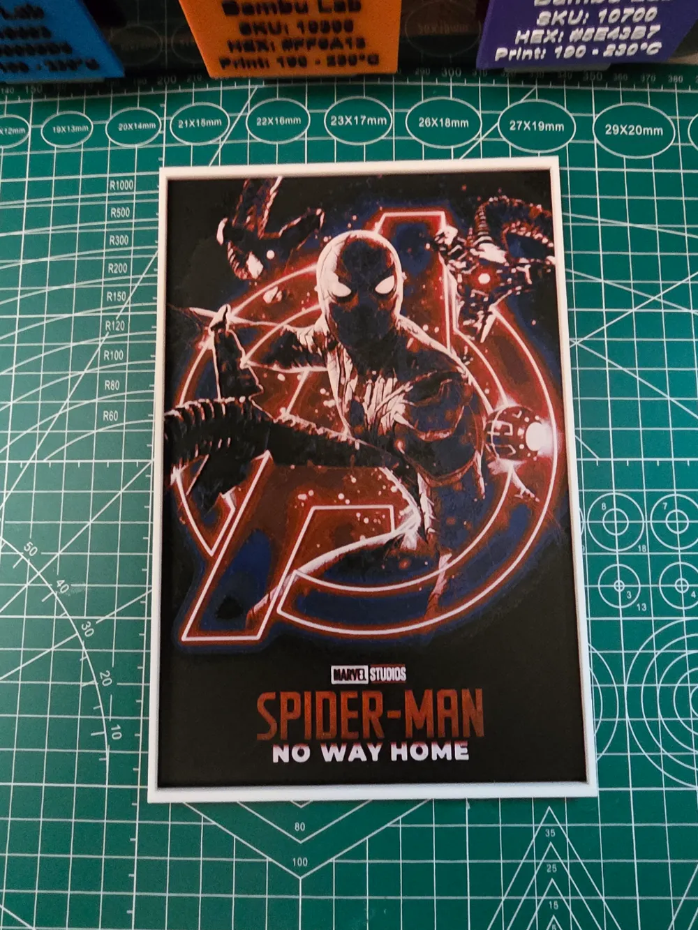 Spider-Man: No Way Home Movie Poster - Hueforge by Lumpy3D - MakerWorld