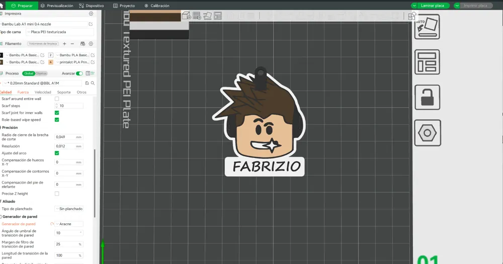 Custom Roblox Keychain by Morphos3d - MakerWorld