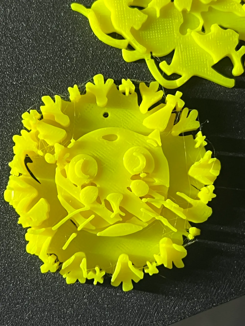 Adobe AI generated Cat Snowflake Ornament set of three by paul.sizemore ...