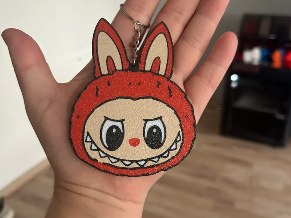 Labu bu monster- Keychain by ShadowTouch MakerWorld: Download Free 3D ...