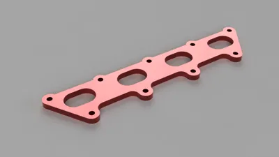 Mazda Miata MX-5 1.8 NB Intake Manifold template - Free 3D Print Model ...