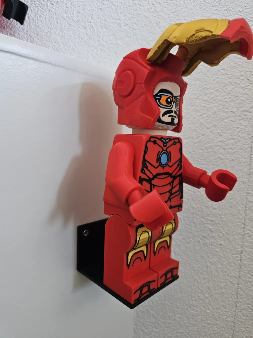 Brickman wallmount for 500% brickman by Bonzo312 - MakerWorld