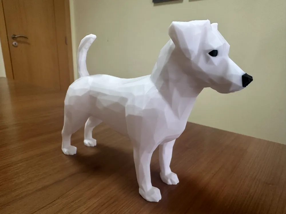 Low Poly Jack Russel Terrier Dog by 3DPrintable.art - MakerWorld