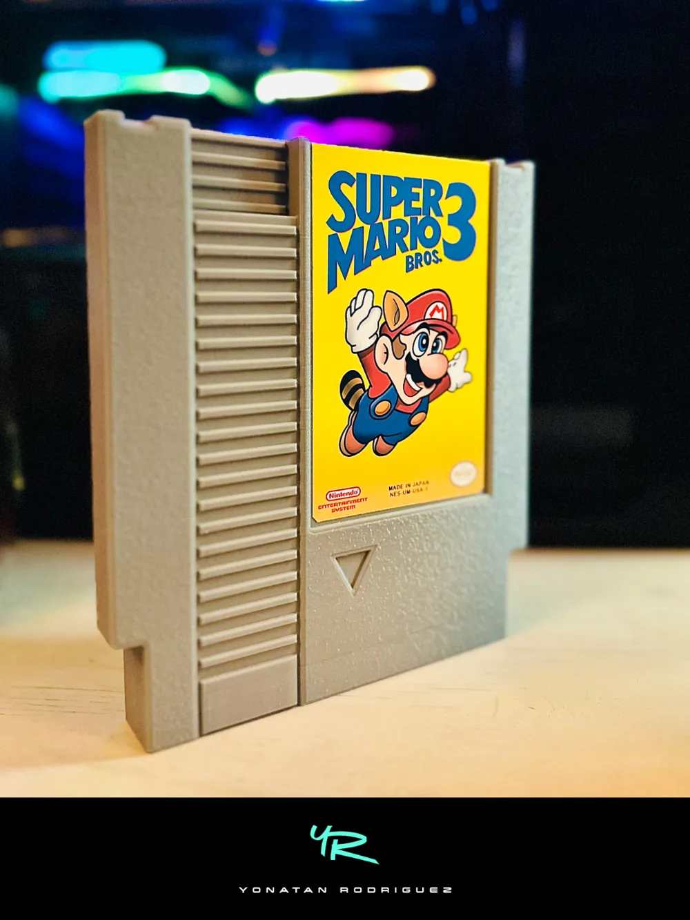 Big NES Cartridge by Yonatan Rodriguez MakerWorld: Download Free 3D Models