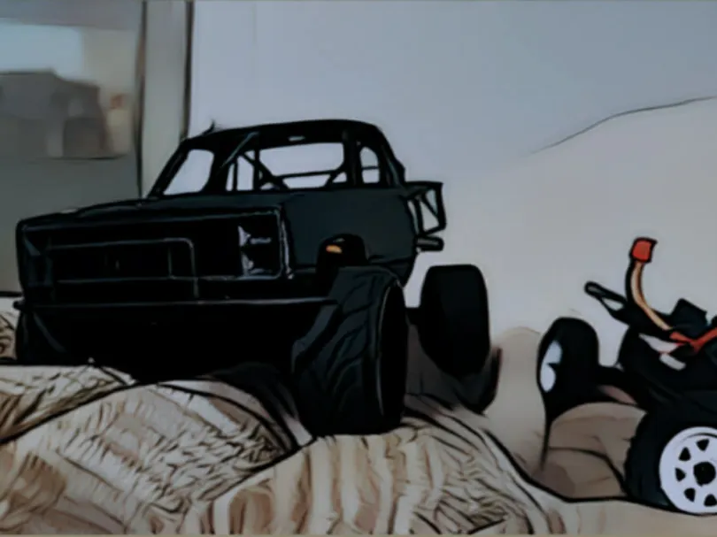 Trophy-Truck der ersten Generation Ram Baja – Kostenloses 3D ...