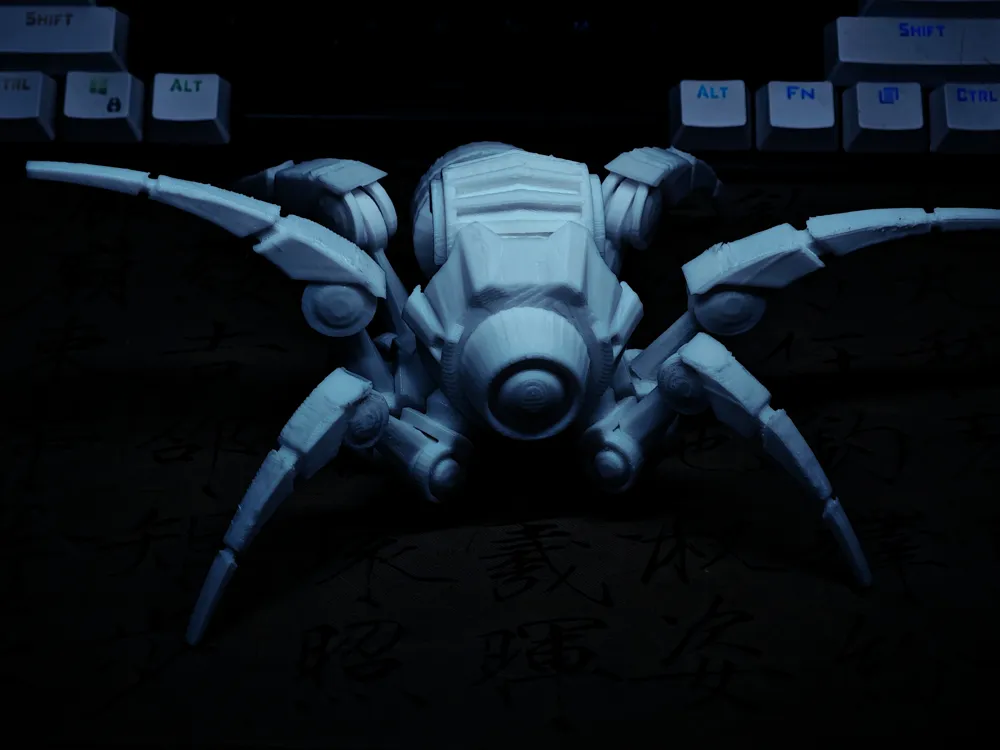 Cyberpunk Xenomorph Spider (no hardware, articulated) by user ...