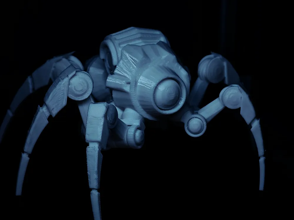Cyberpunk Xenomorph Spider (no hardware, articulated) by user ...