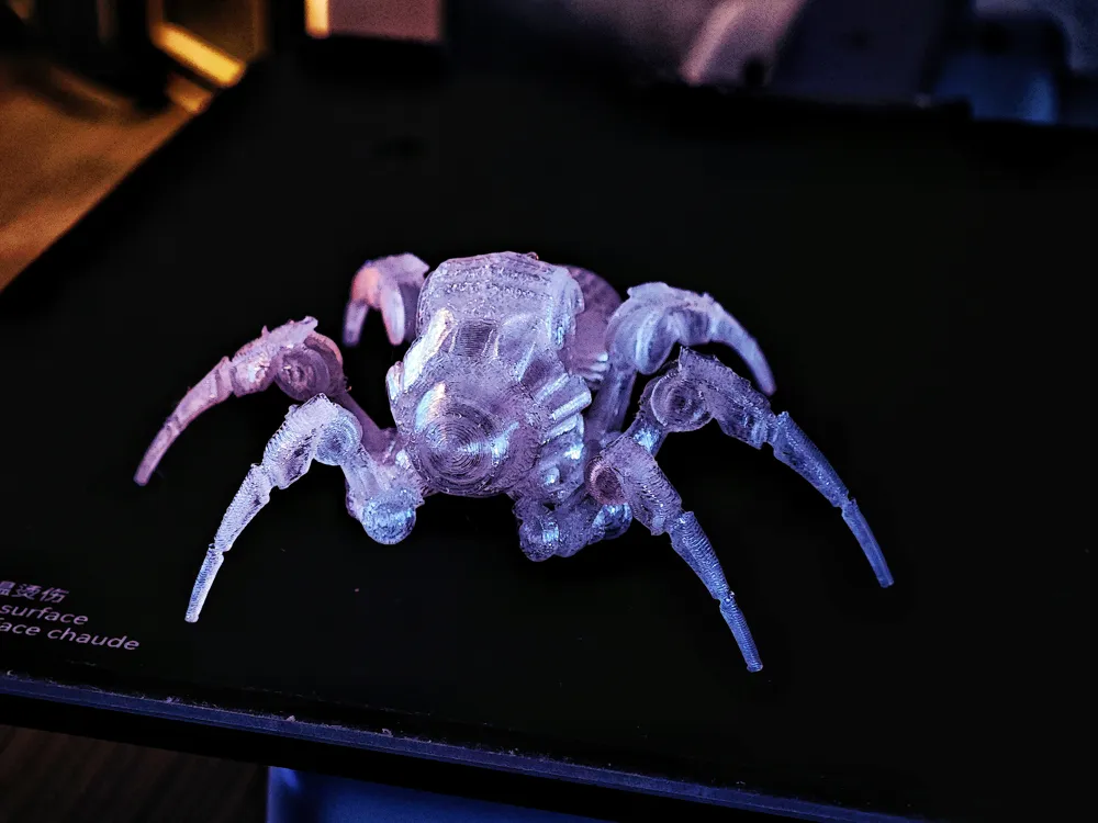 Cyberpunk Xenomorph Spider (no hardware, articulated) - Free 3D Print ...