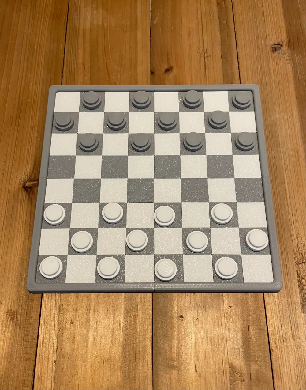 Checkers / Chessboard game (portable edition) by stifler.schito - MakerWorld