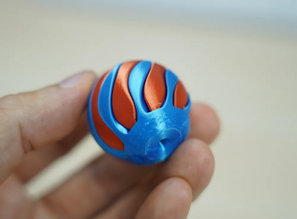 Vortex spheres merging into one / Fidget balls by LAMIS 3D MakerWorld ...