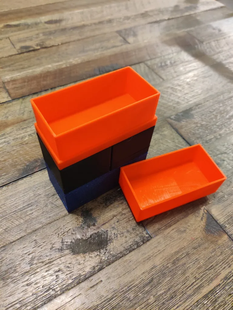 Simple LEGO Brick Style Stackable Boxes by RT3DWorkshop - MakerWorld
