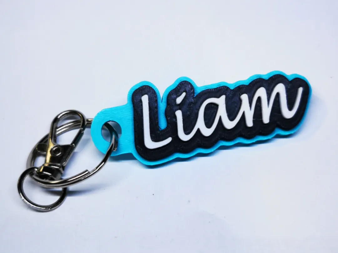 Liam Keychain - Free 3D Print Model - MakerWorld