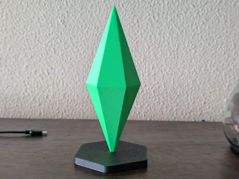 Plumbob The Sims - Free 3D Print Model - MakerWorld