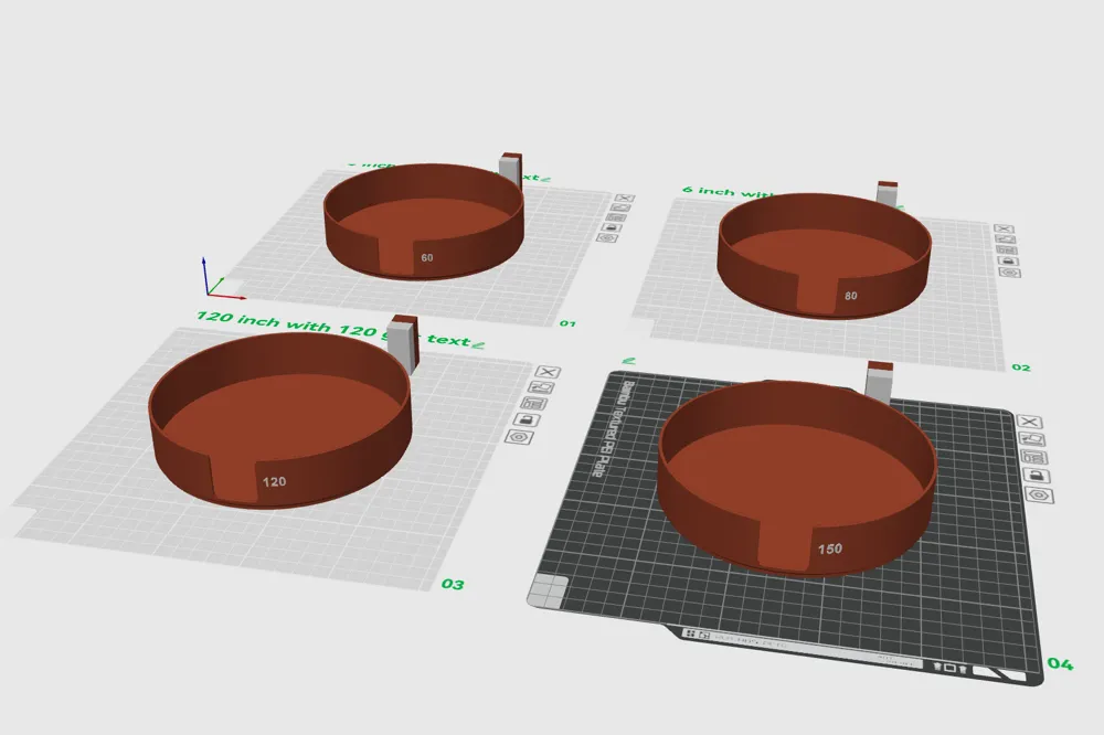 6-Inch Stackable Sanding Disc Organizer by Dehydrate7 - MakerWorld
