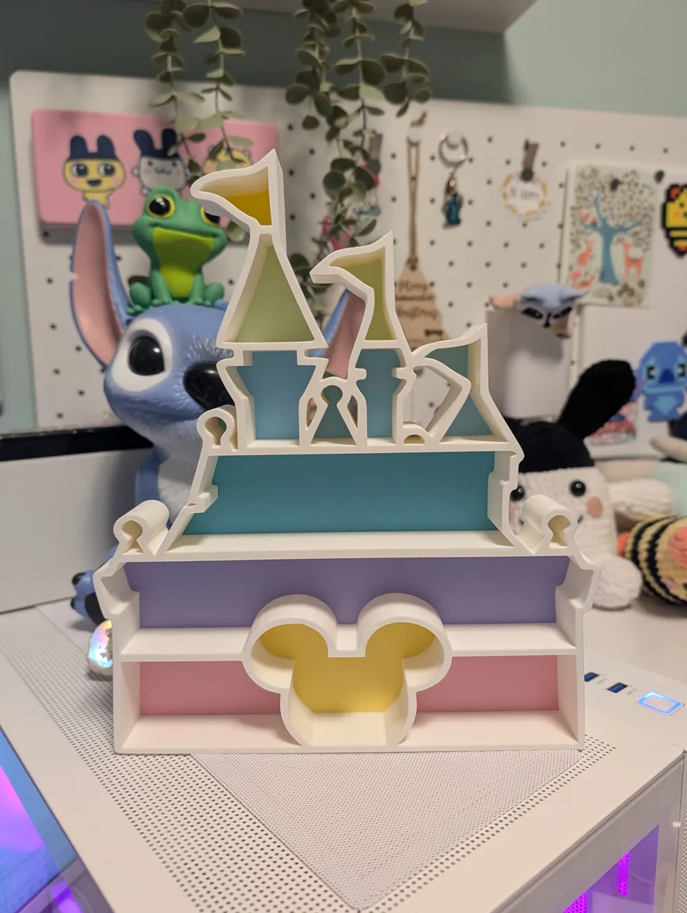 Disney Doorables Trinket Castle Shelf - Free 3D Print Model - MakerWorld