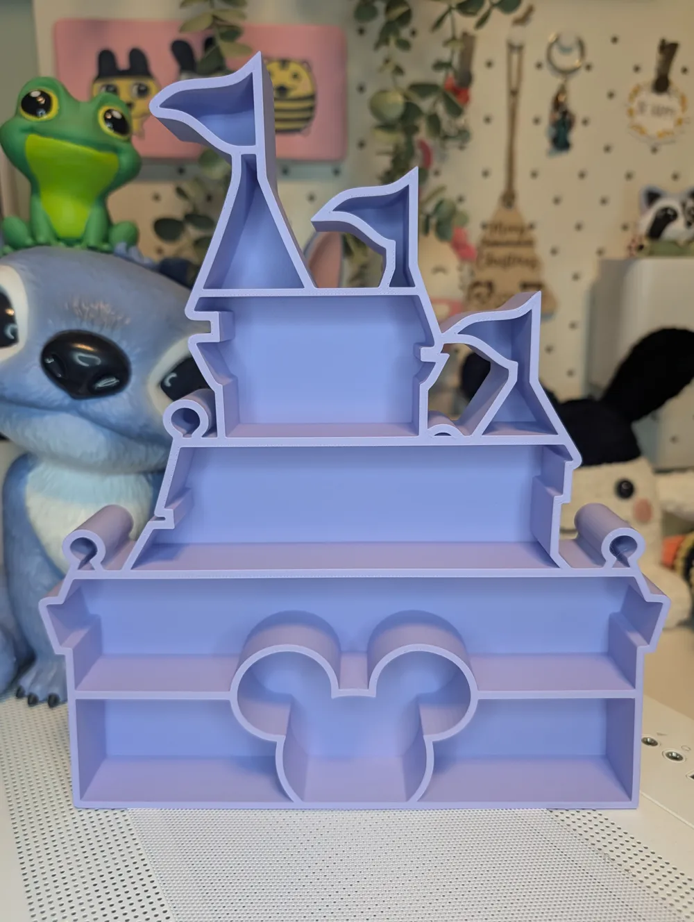 Disney Doorables Trinket Castle Shelf - Free 3D Print Model - MakerWorld