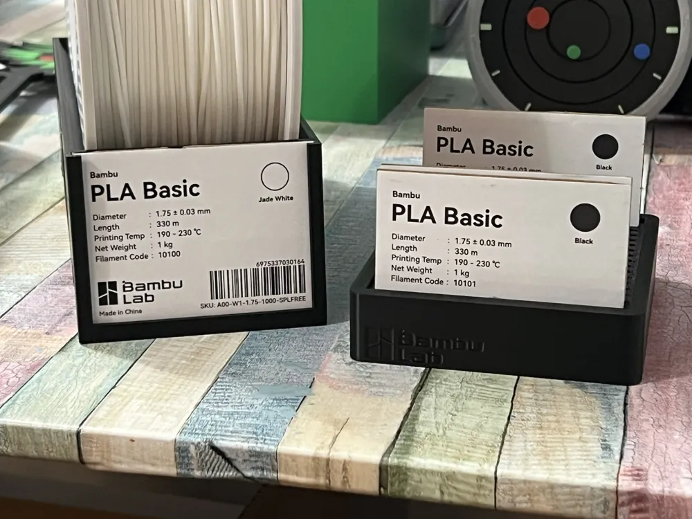 Bambu Lab Label Holder - Free 3D Print Model - MakerWorld