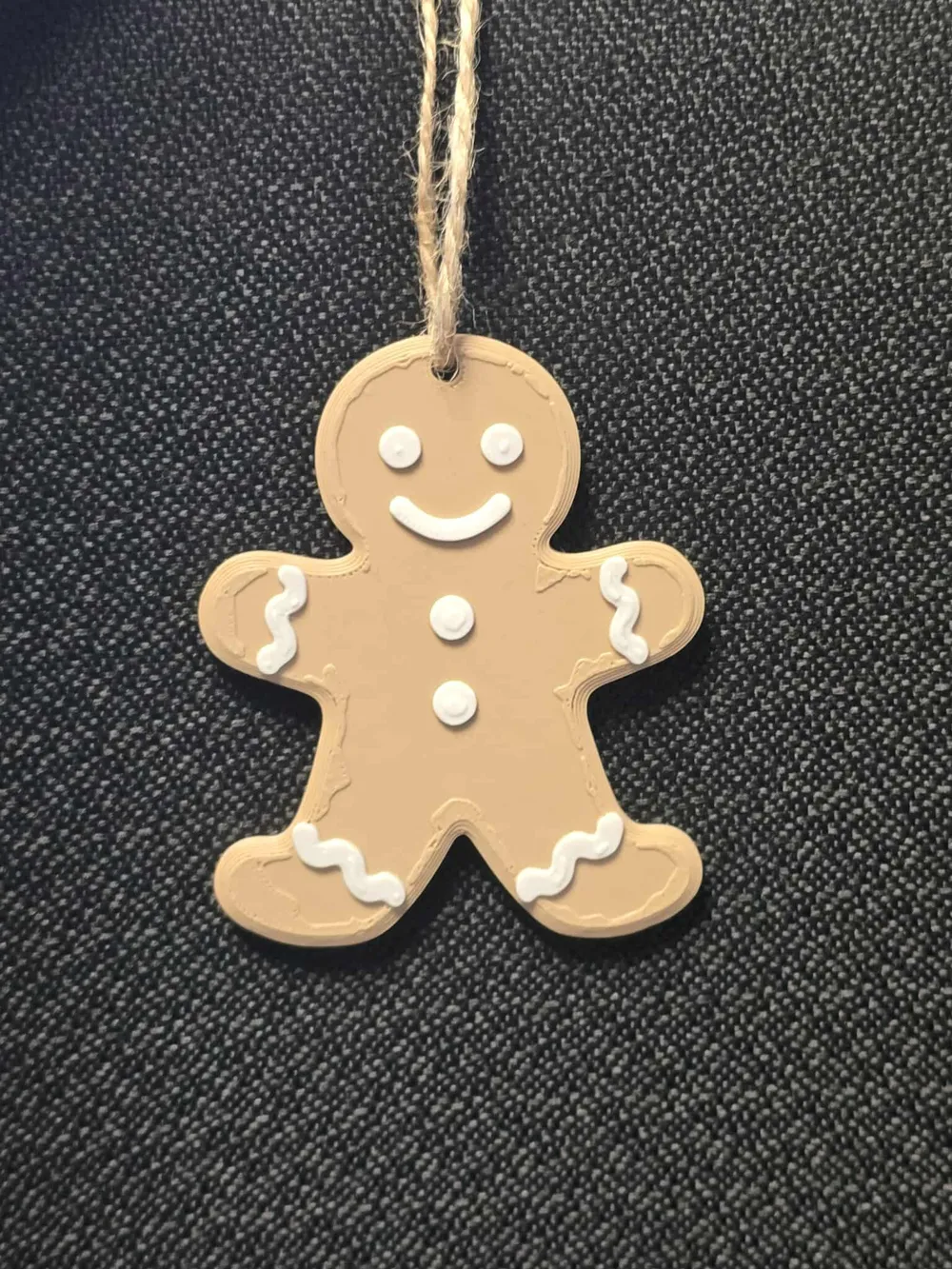 Gingerbread Man * Christmas Tree Ornaments - Free 3D Print Model ...
