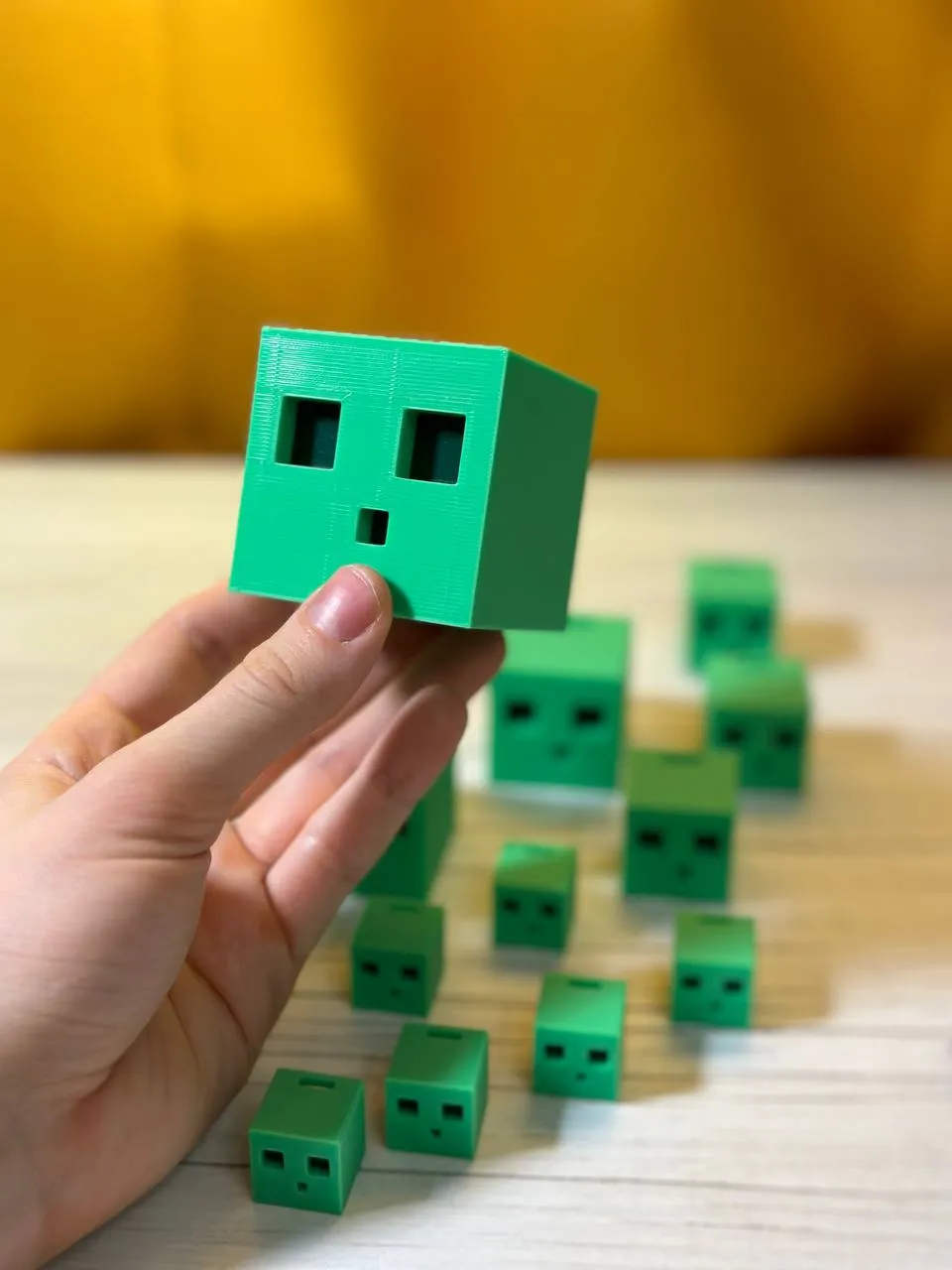 Minecraft Sime Keychain by kirimba - MakerWorld