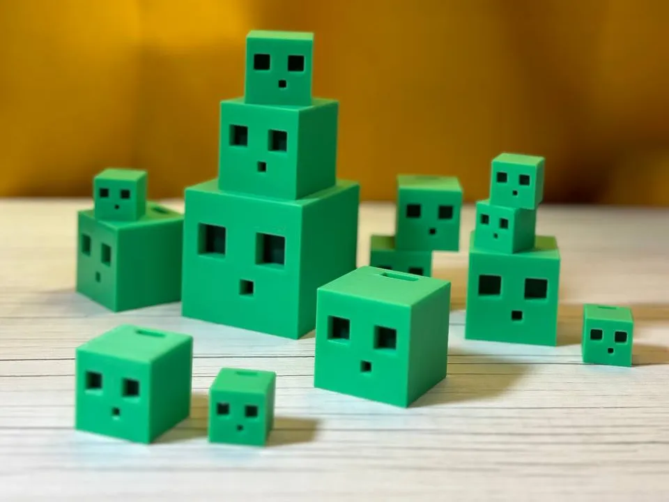 Minecraft Sime Keychain by kirimba - MakerWorld