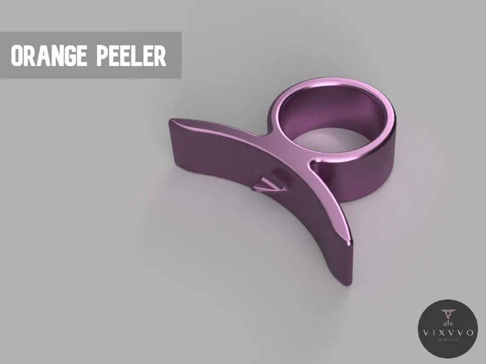 Orange Peeler by Vixvvo 3D - MakerWorld