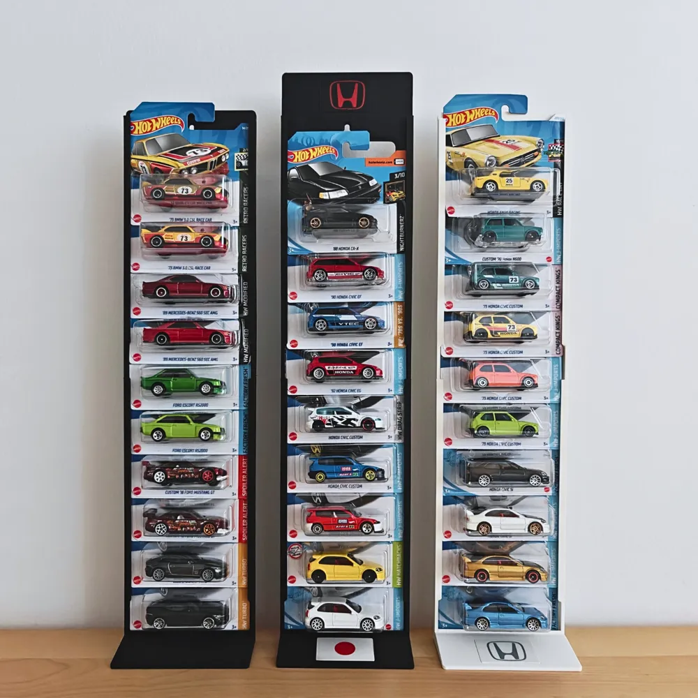 Modular Display Stand for Diecast Collectors by noordinaryleaf - MakerWorld